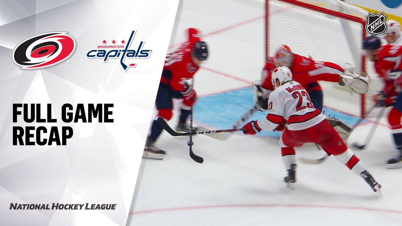 Recap: CAR 2, WSH 3 | Washington Capitals