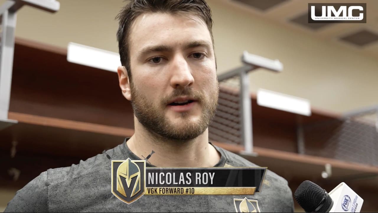 Nicolas Roy Postgame 12/27 | Vegas Golden Knights