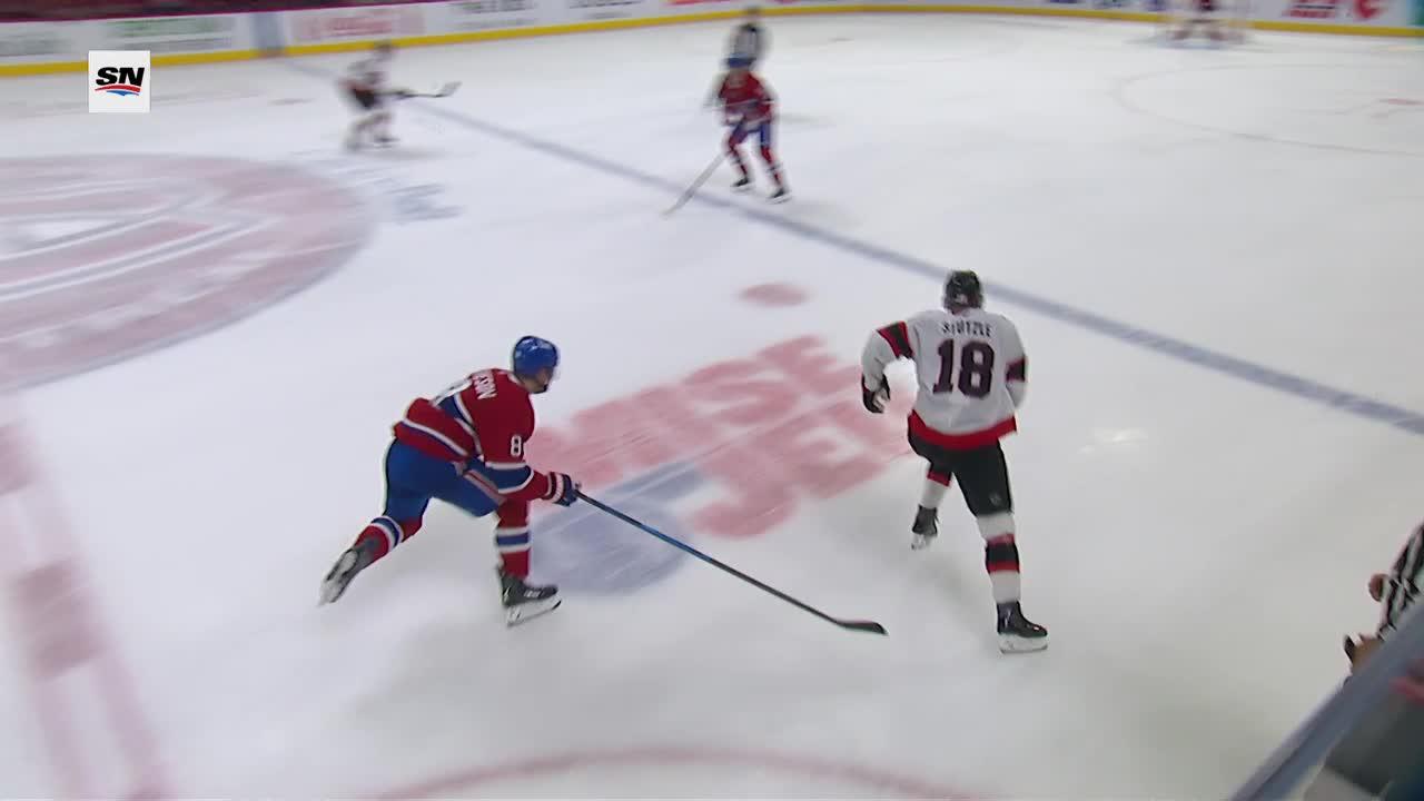 OTT@MTL: Stutzle scores goal against Samuel Montembeault | Ottawa Senators