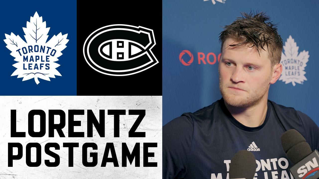 Steven Lorentz | Post Game | Toronto Maple Leafs