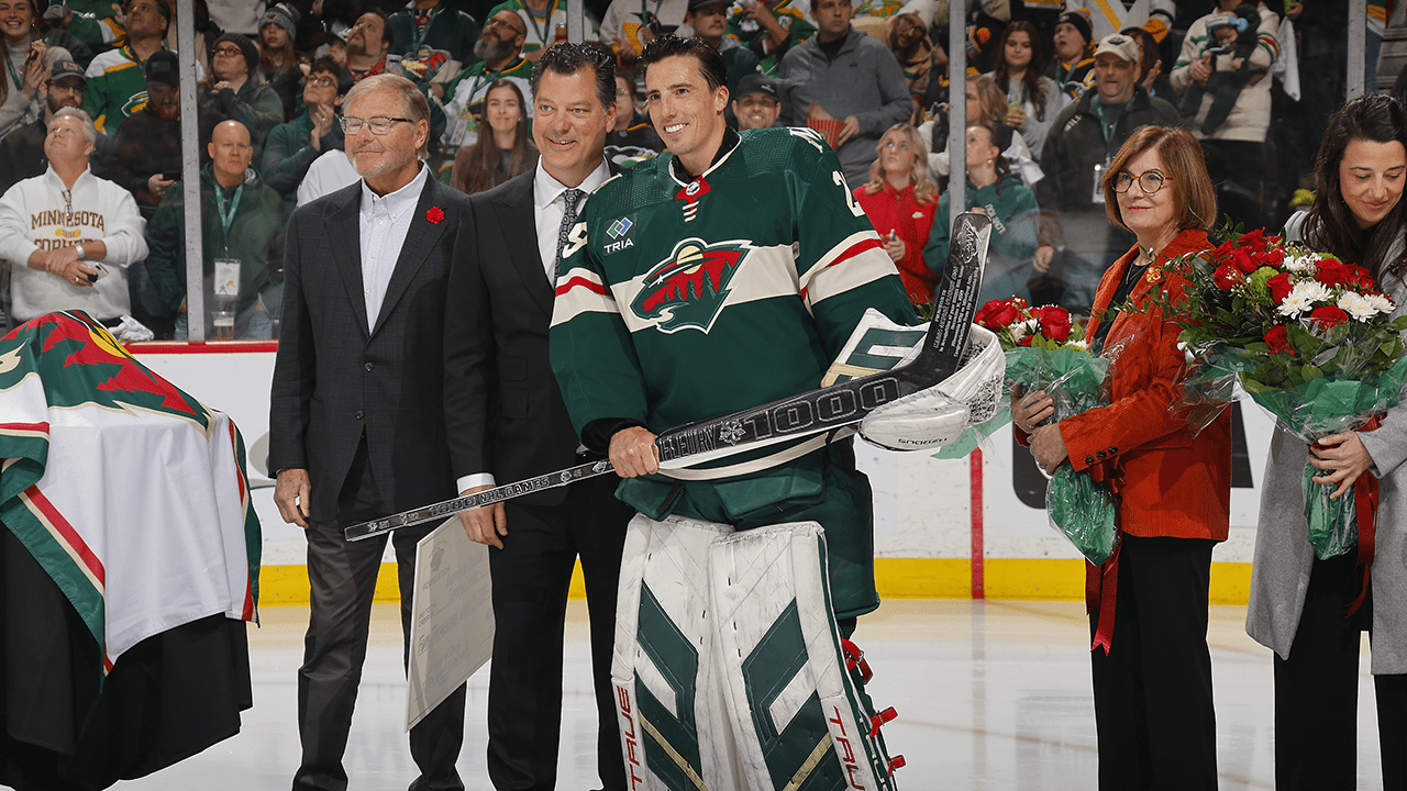 Wild honor Fleury's milestones | NHL.com