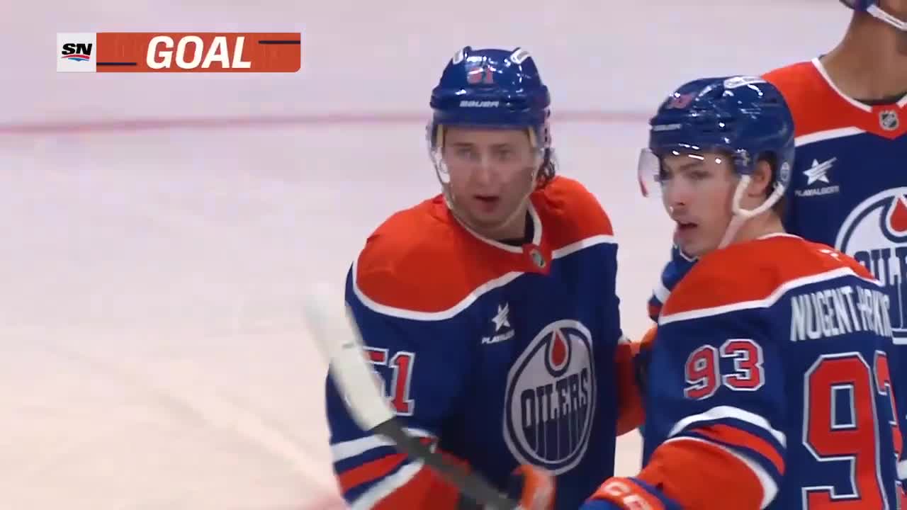 UTA@EDM: Stecher scores goal against Jaxson Stauber | NHL.com