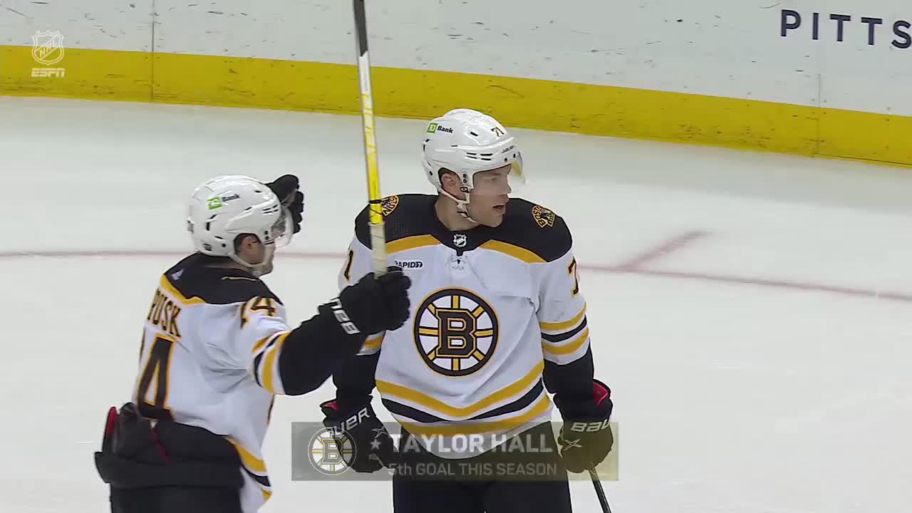 Hall ties it late | Boston Bruins