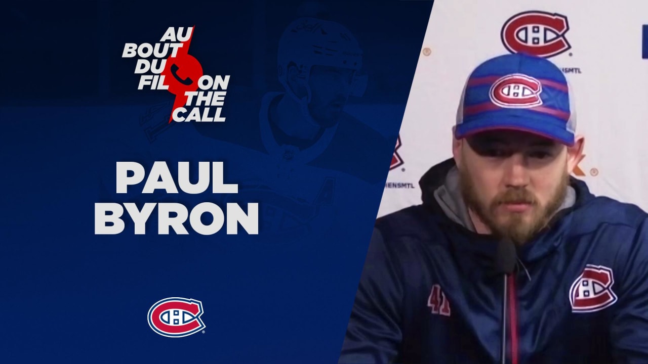 Avant-match @ CGY: Byron | Canadiens de Montréal