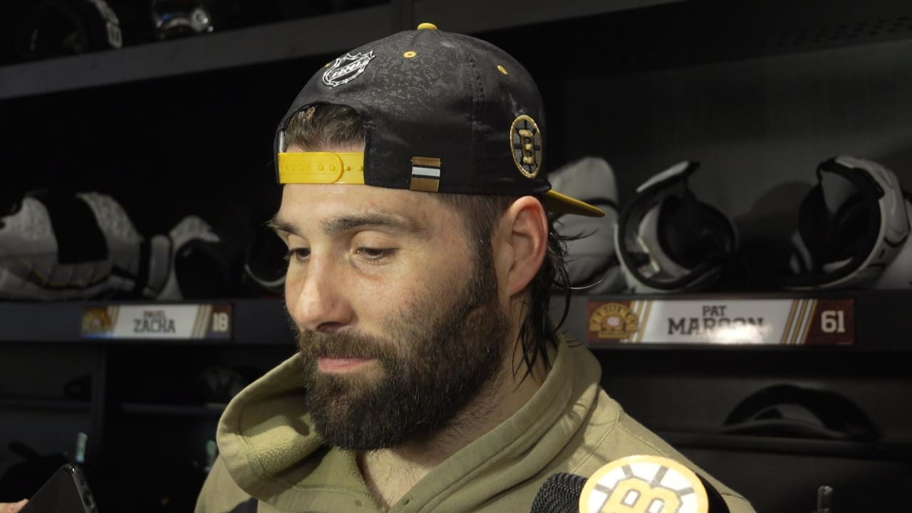 Locker Room Raw: Pat Maroon | Boston Bruins