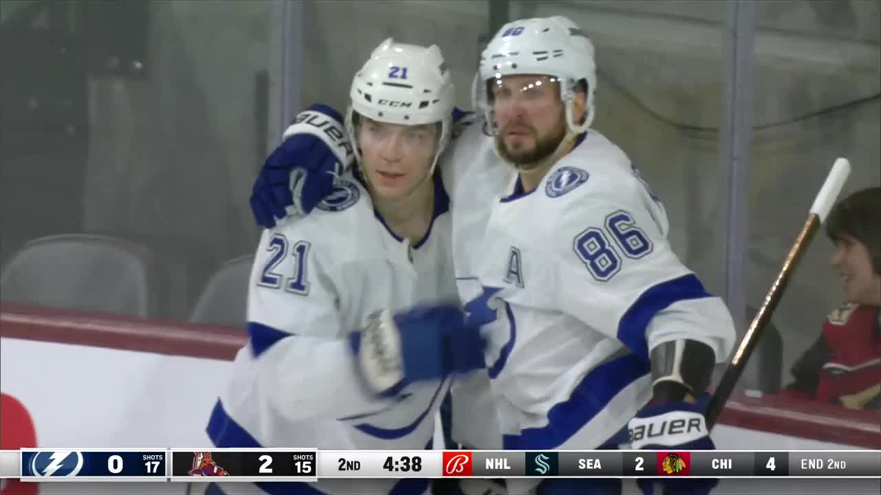 Kucherov sets up Point | NHL.com