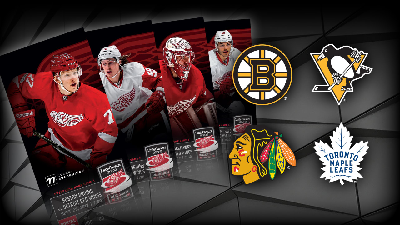 Red Wings 2017-18 preseason tickets on sale Friday at 10 A.M. | Detroit ...