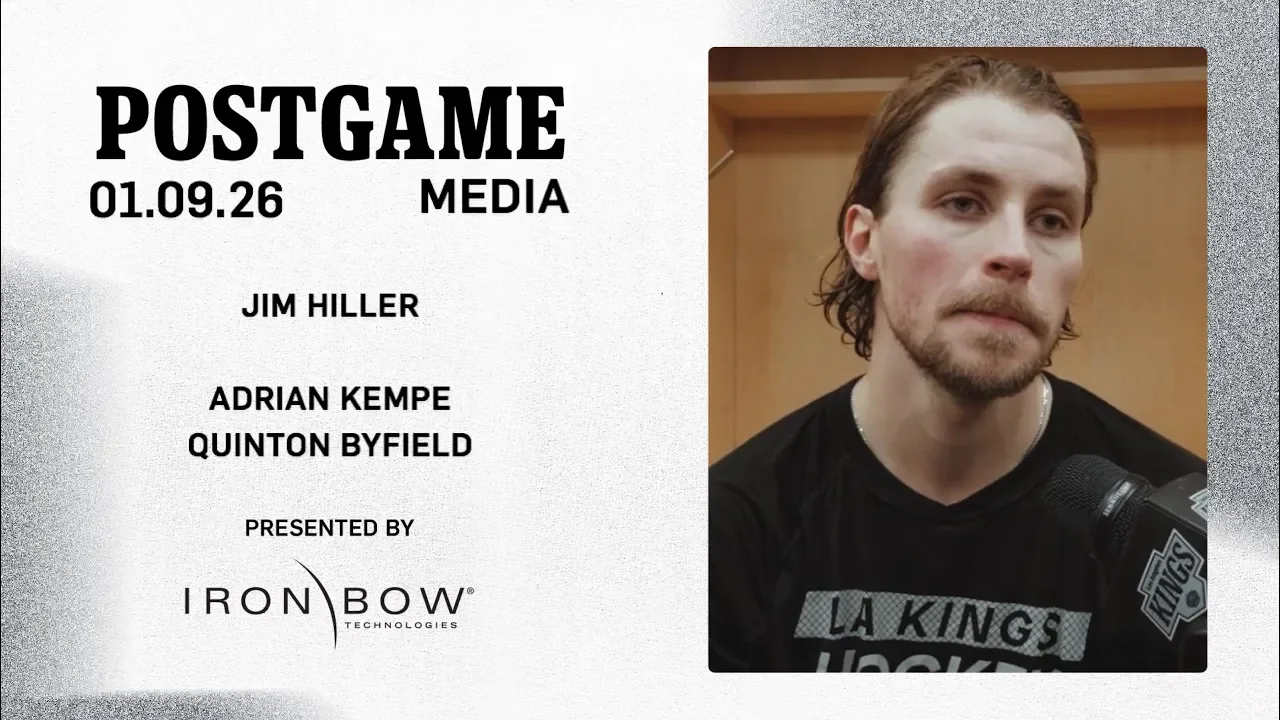 January 9 Post-Game Media | Los Angeles Kings