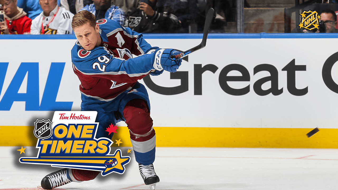 MacKinnon is One Timers champion | NHL.com
