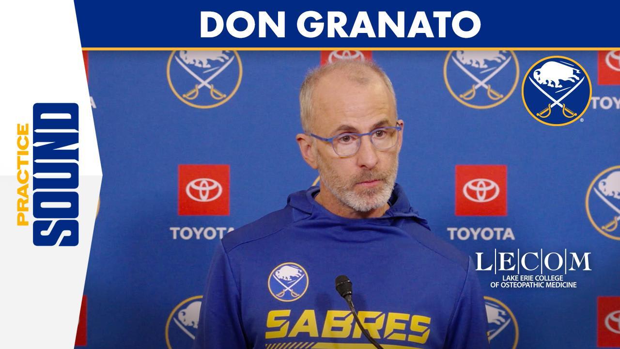 Granato After Practice | Buffalo Sabres