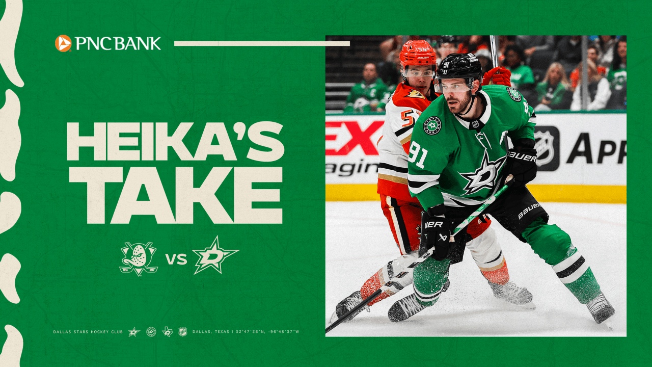 Heika’s Take: Stars step in quicksand against Ducks, lose first game at ...