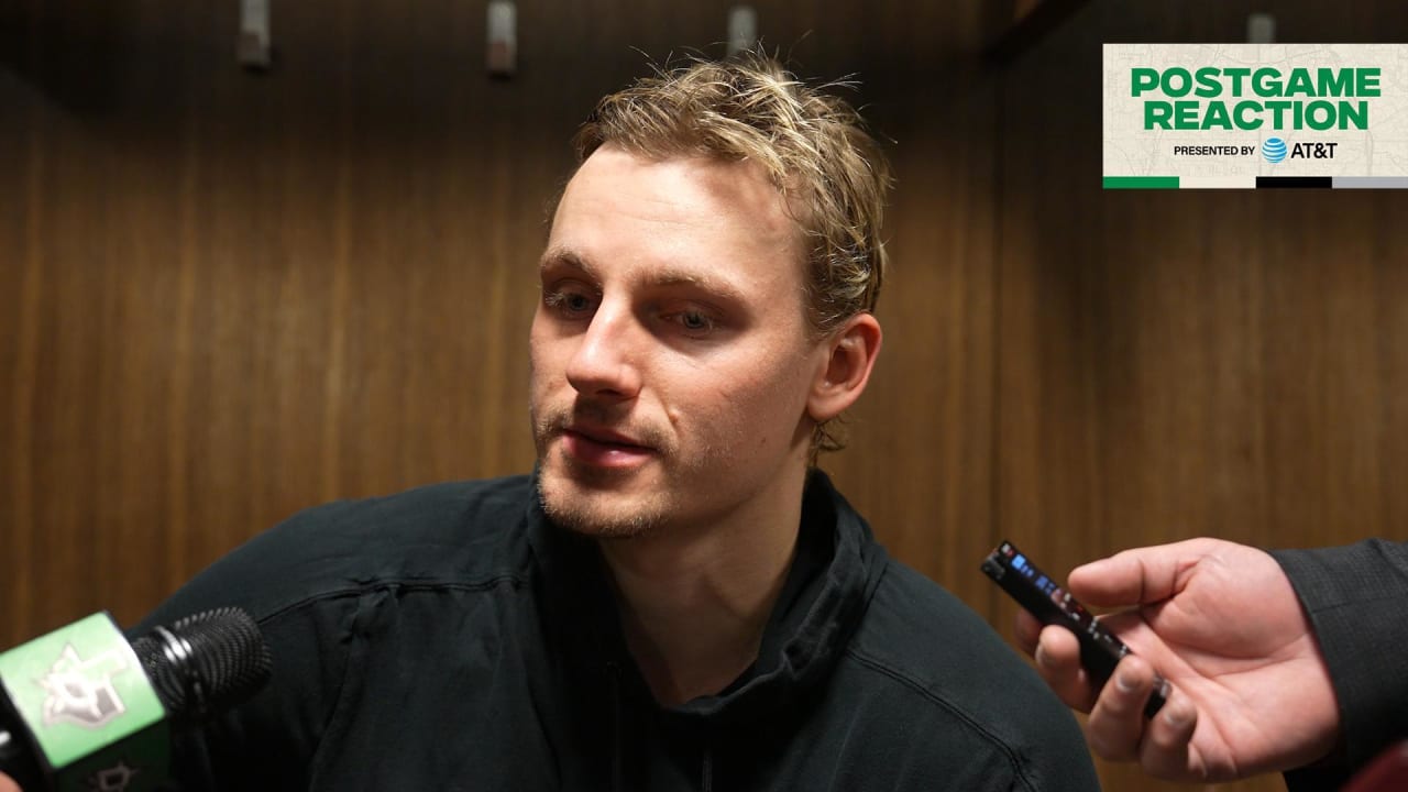 DAL@EDM Postgame: Roope Hintz | Dallas Stars