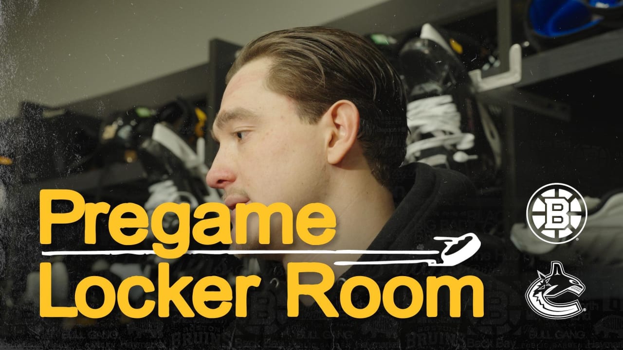 Locker Room Raw: Nikita Zadorov and Jeffrey Viel | Boston Bruins