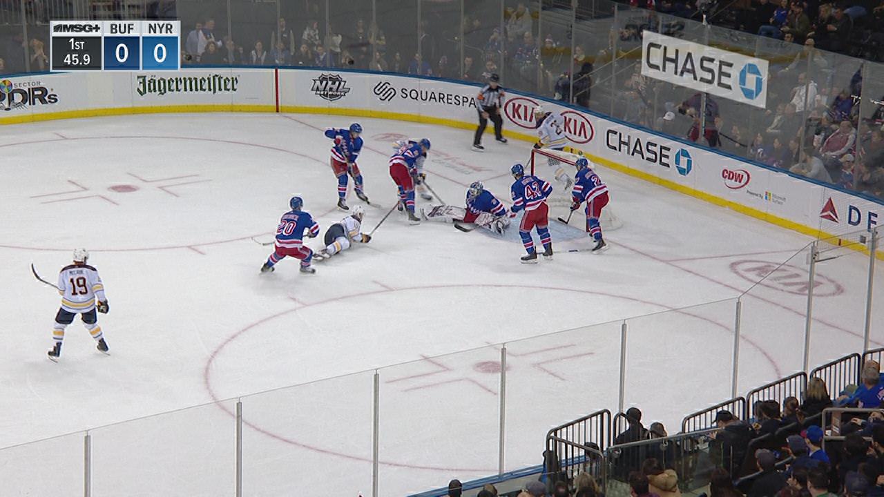 Lundqvist's sprawling save | New York Rangers