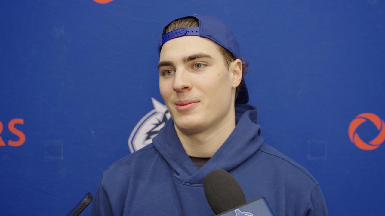 PRACTICE | Liam Öhgren | Vancouver Canucks