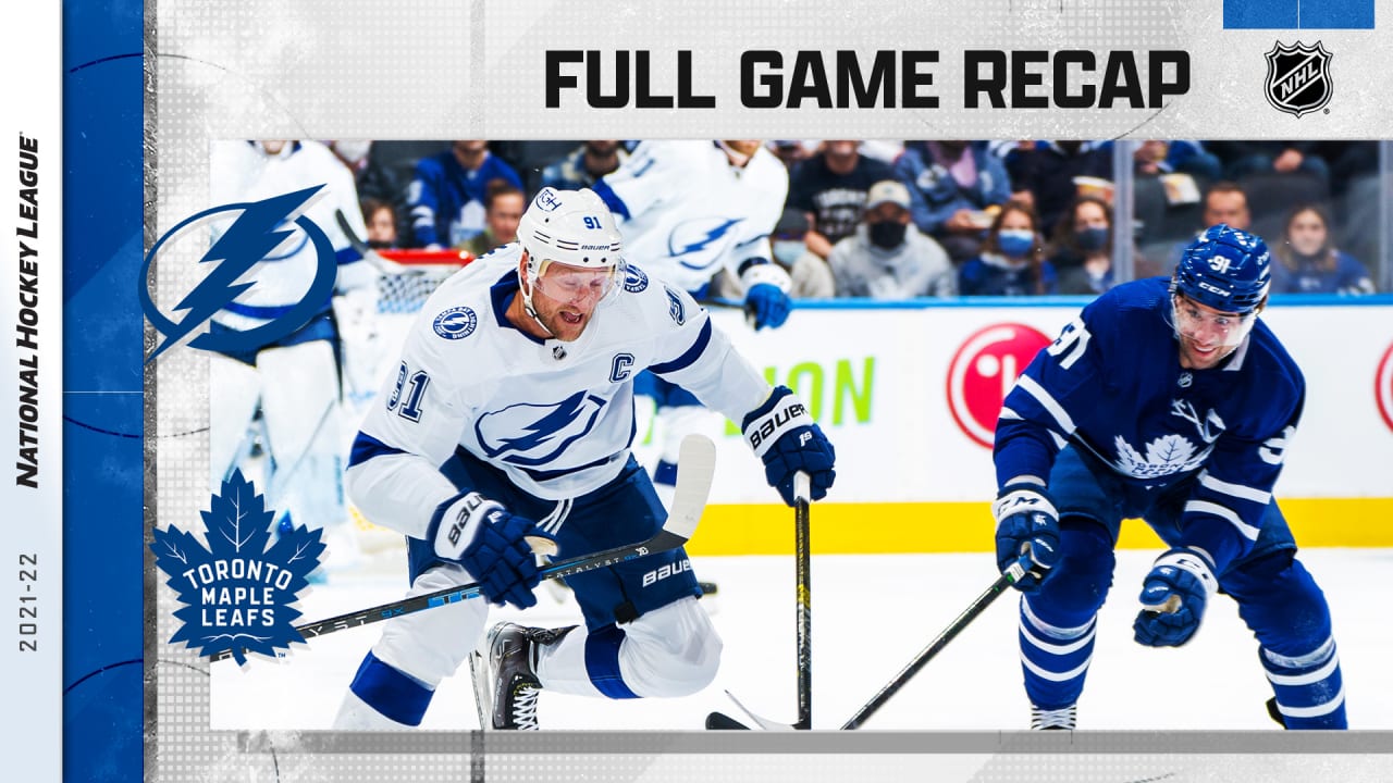 Recap: TBL 5, TOR 3 | Tampa Bay Lightning