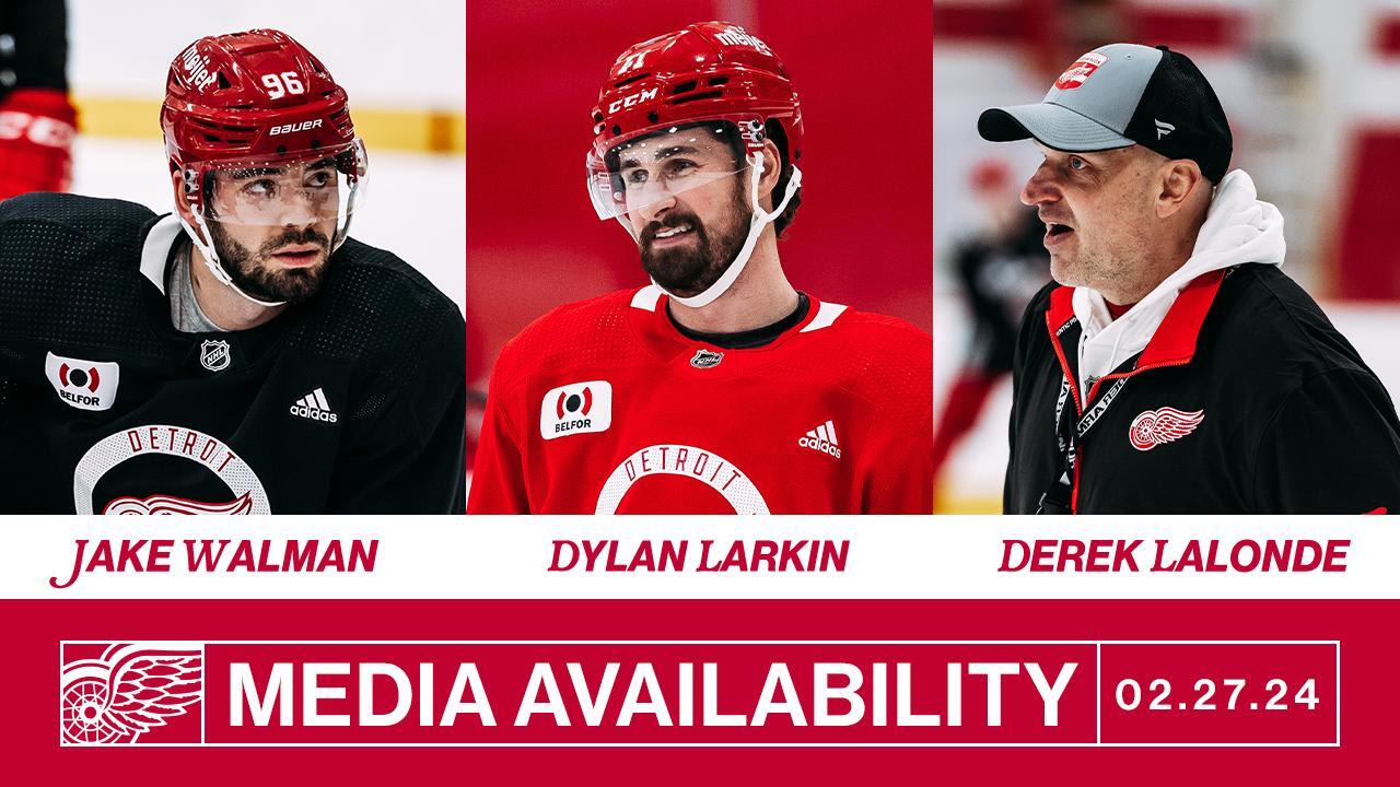 Walman | Larkin | Lalonde | Detroit Red Wings