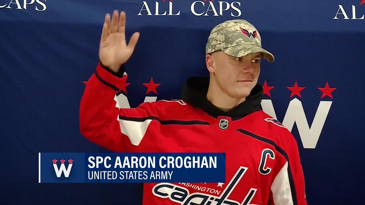 Military Moment | Aaron Croghan | Washington Capitals