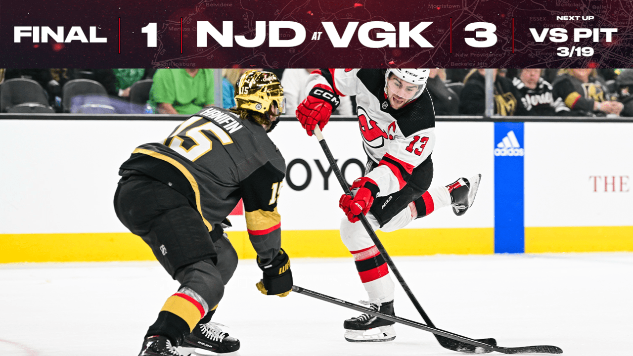 Devils Drop Game in Vegas to Knights | GAME STORY | New Jersey Devils
