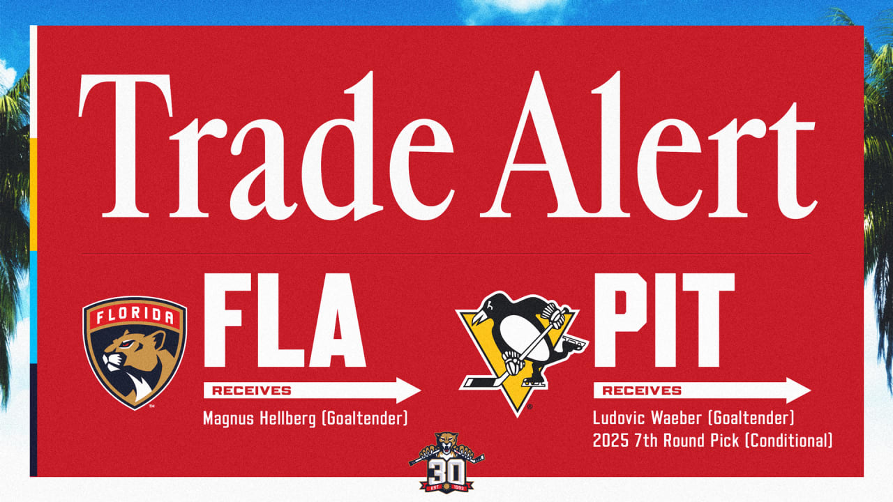 Florida Panthers Acquire Goaltender Magnus Hellberg | Florida Panthers