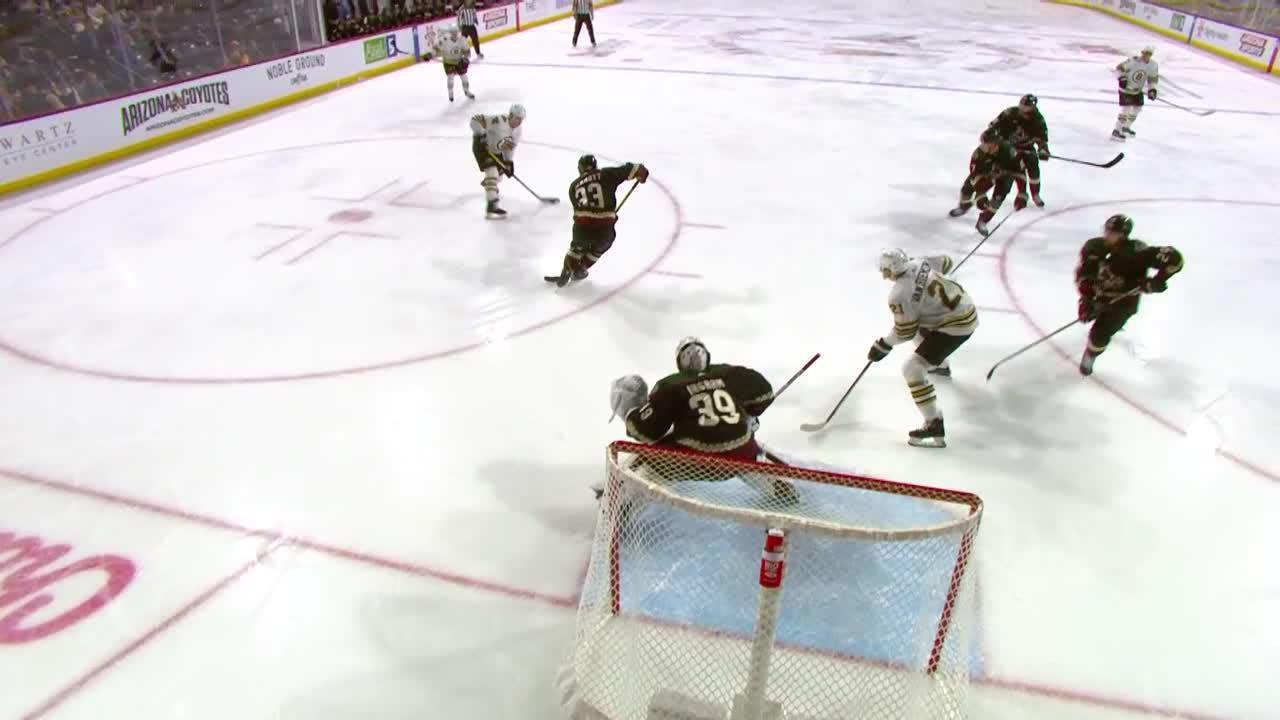 BOS@ARI: DeBrusk scores goal against Connor Ingram | NHL.com