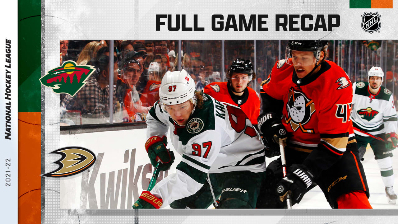 ANA:MIN 1:2 | Minnesota Wild