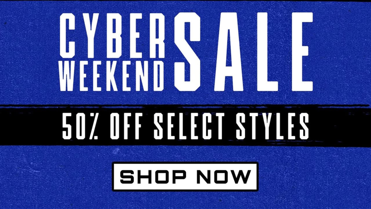 All the official Lightning gear getting the Cyber Weekend treatment ...