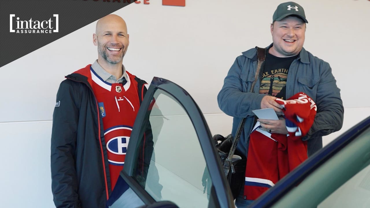 Steve Begin surprises Intact Insurance clients | Montréal Canadiens