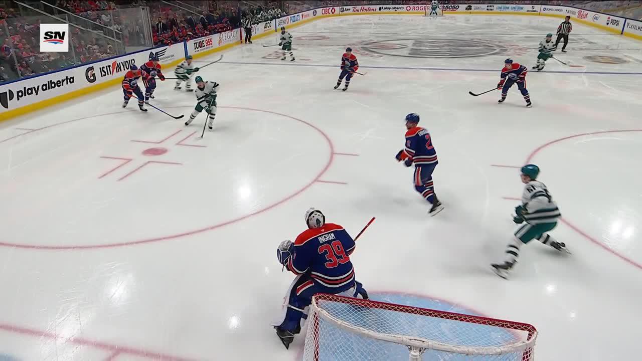 SJS@EDM: Graf scores goal against Connor Ingram | San Jose Sharks