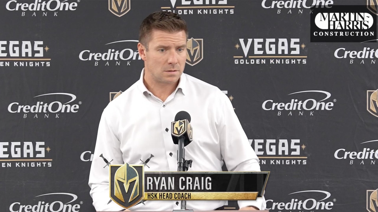 Ryan Craig Postgame 9/18 | Vegas Golden Knights
