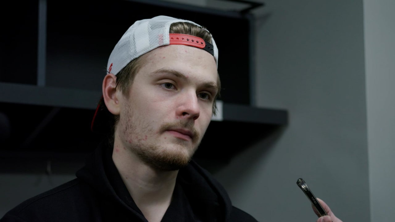 Soderblom on Confidence, Game | Chicago Blackhawks