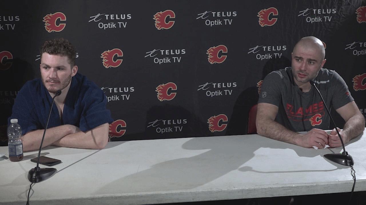 TKACHUK & GIORDANO 30.01.21 | Calgary Flames