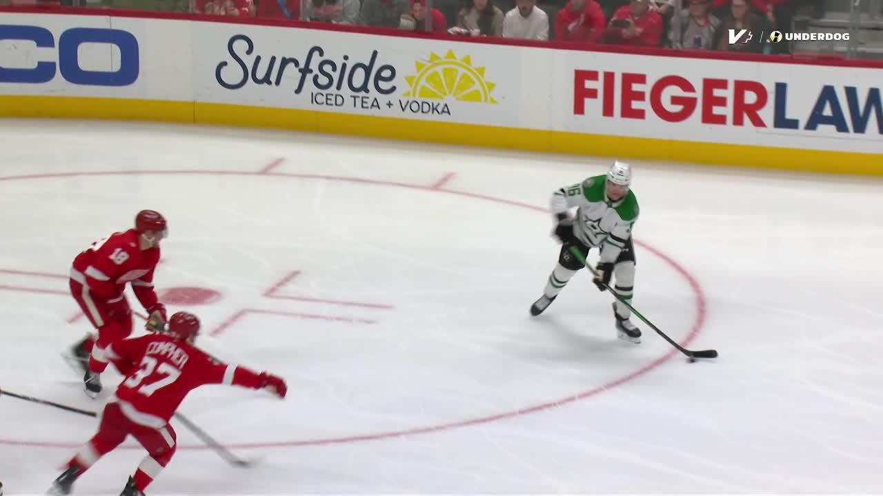 DAL@DET: Johnston scores PPG against John Gibson | Dallas Stars