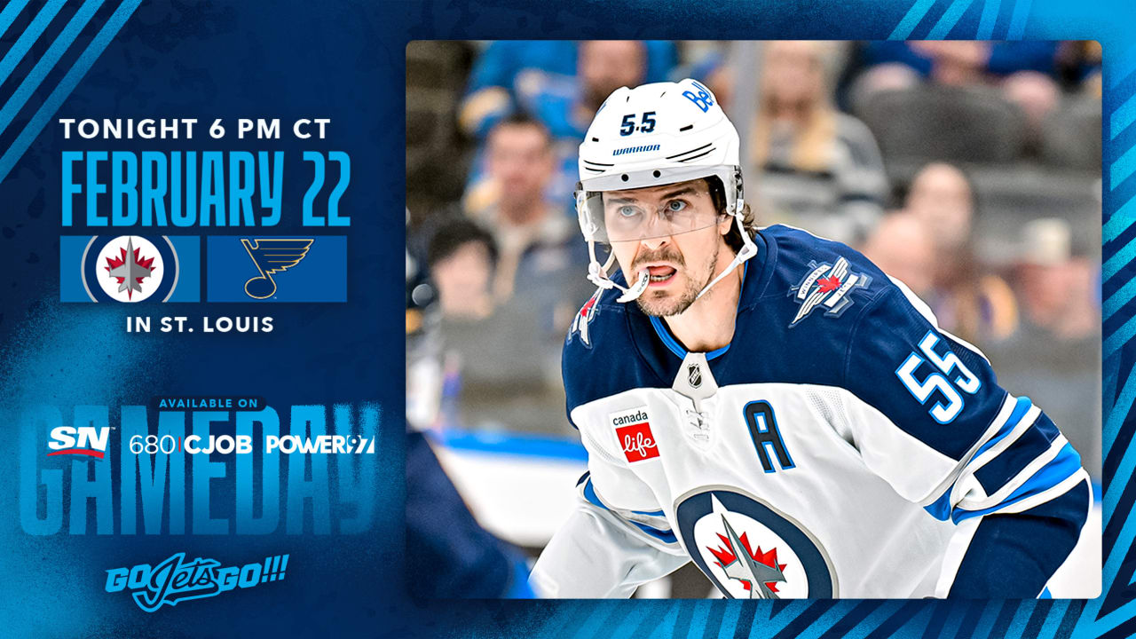 GAMEDAY: Jets at Blues | Winnipeg Jets