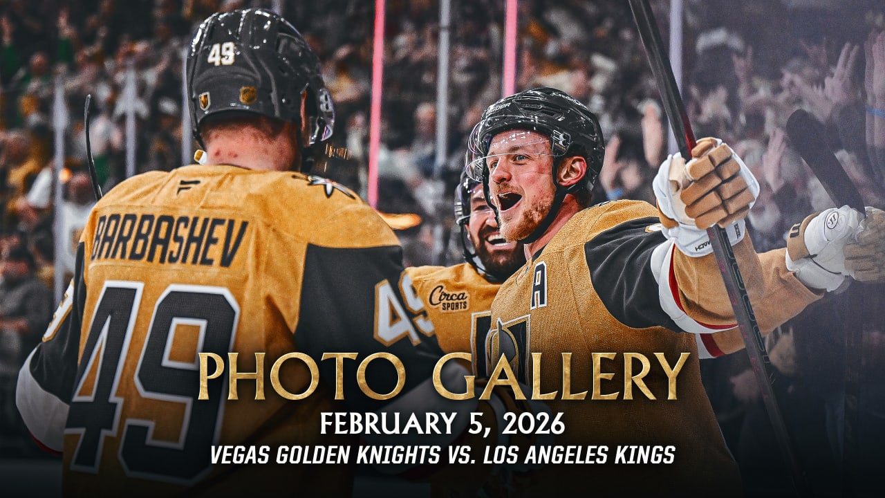 PHOTO GALLERY | Vegas Golden Knights vs. Los Angeles Kings | Feb. 5 ...