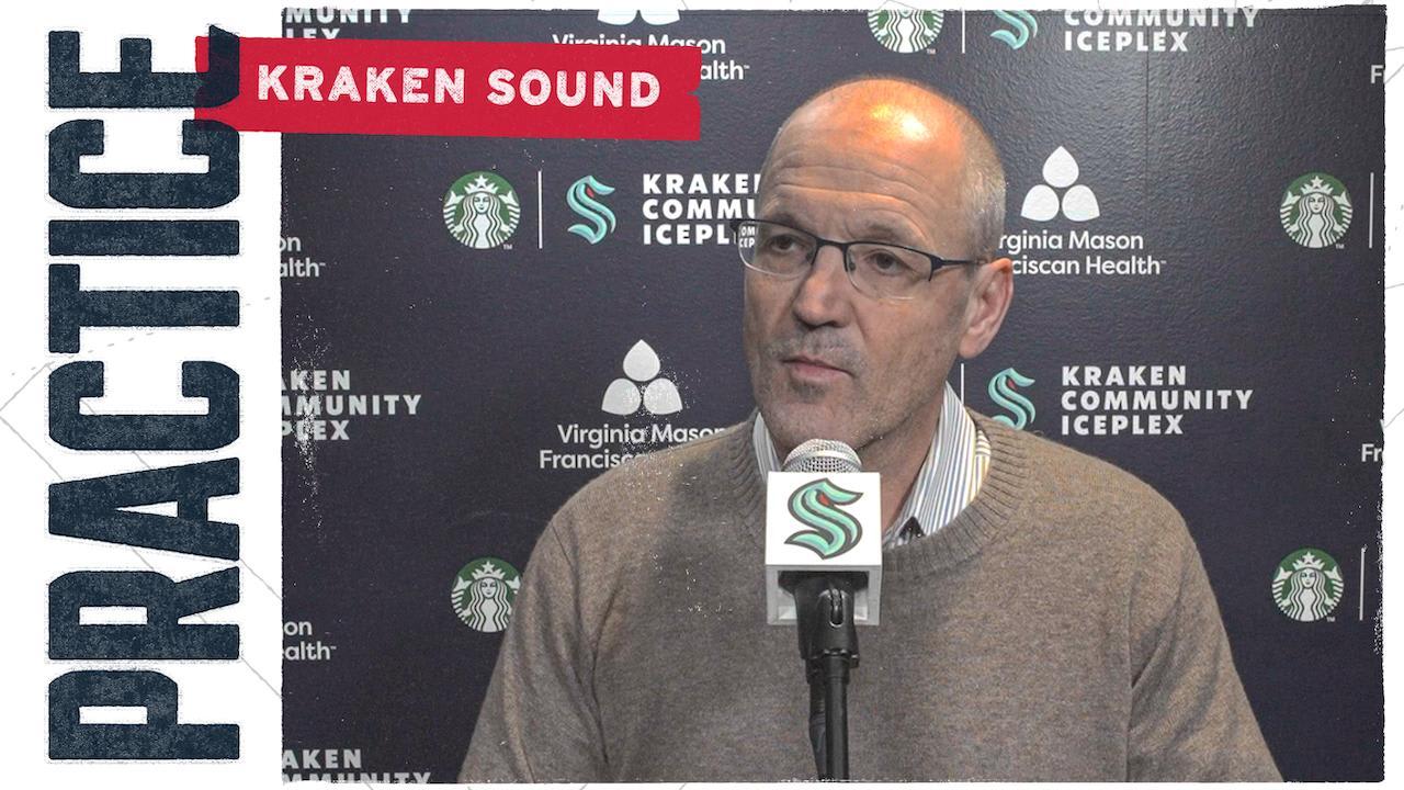 Bylsma | Practice Sound | Seattle Kraken