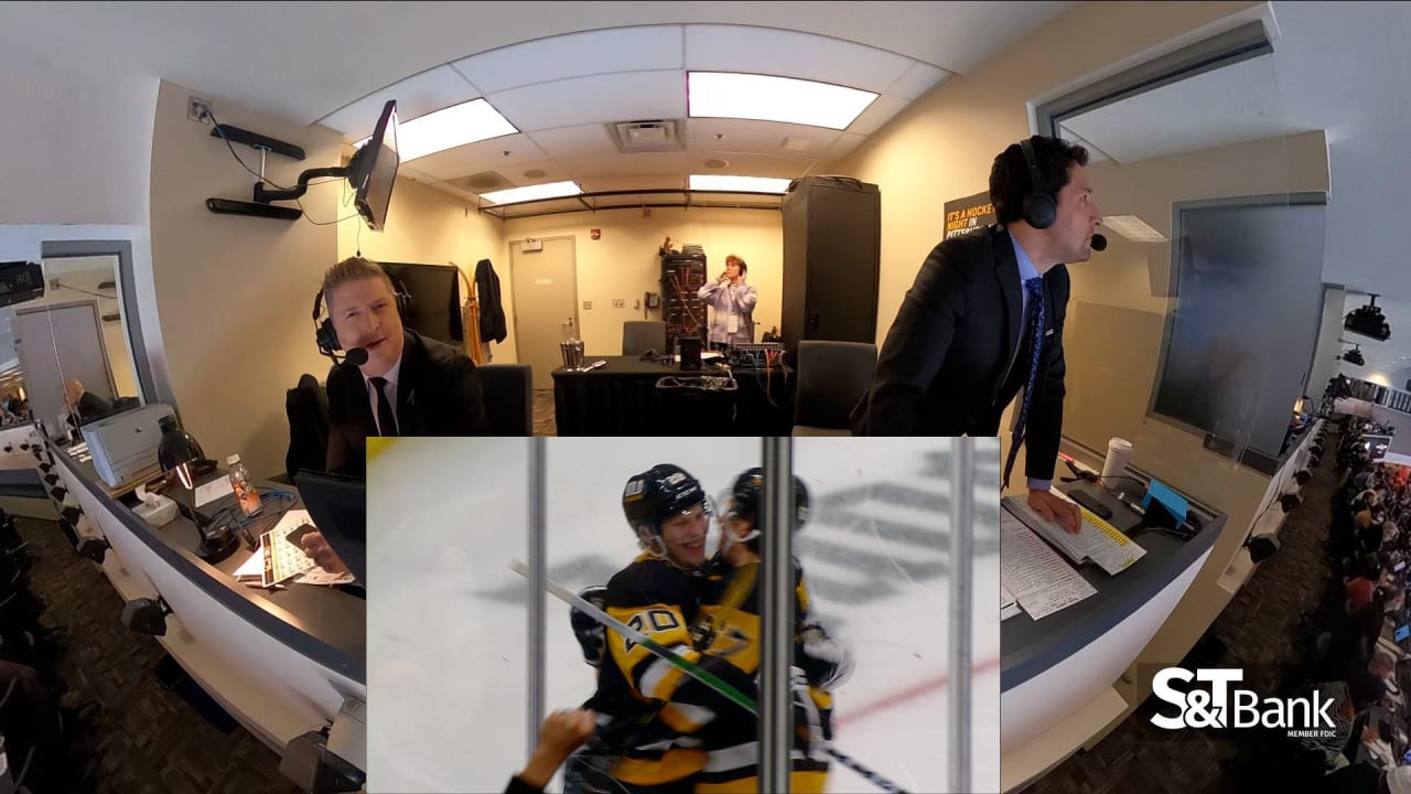 Pens Radio Booth: Eller Goal | Pittsburgh Penguins