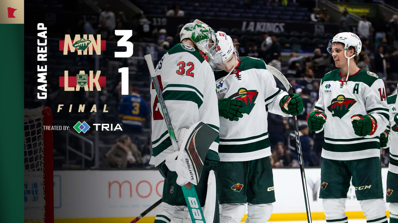 Game Recap: Wild 3, Kings 1 | Minnesota Wild