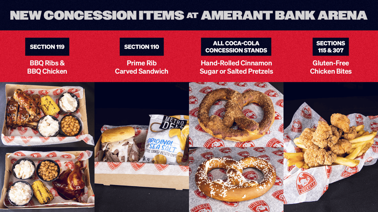 Florida Panthers Announce New & Enhanced Food and Beverage at Amerant ...