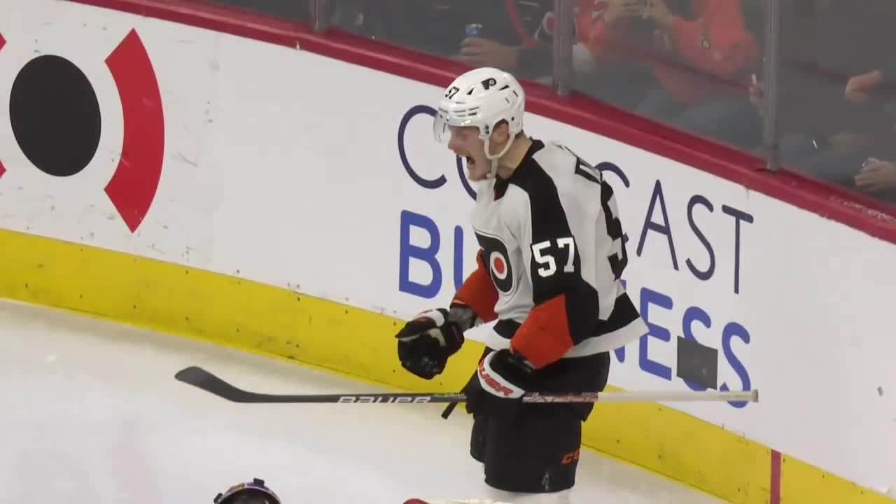 Allison scores the go-ahead goal | Philadelphia Flyers