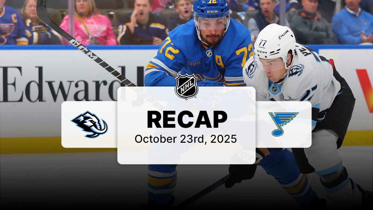 UTA at STL | Recap | NHL.com