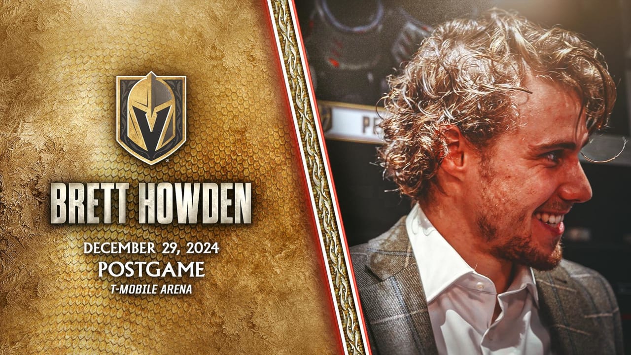 Brett Howden Postgame 12/29 | Vegas Golden Knights