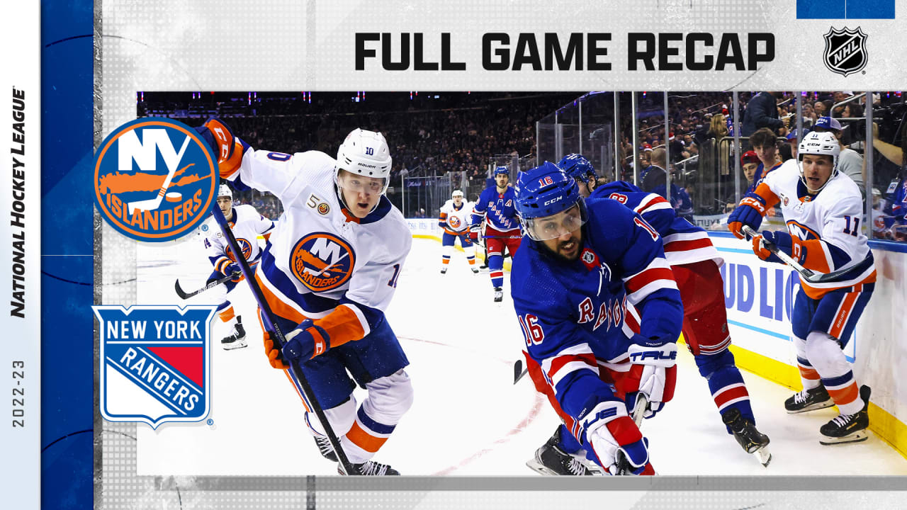 Recap: NYR 5, NYI 3 | New York Rangers