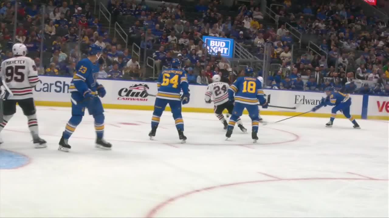 Toninato marque un but contre Will Cranley | LNH.com