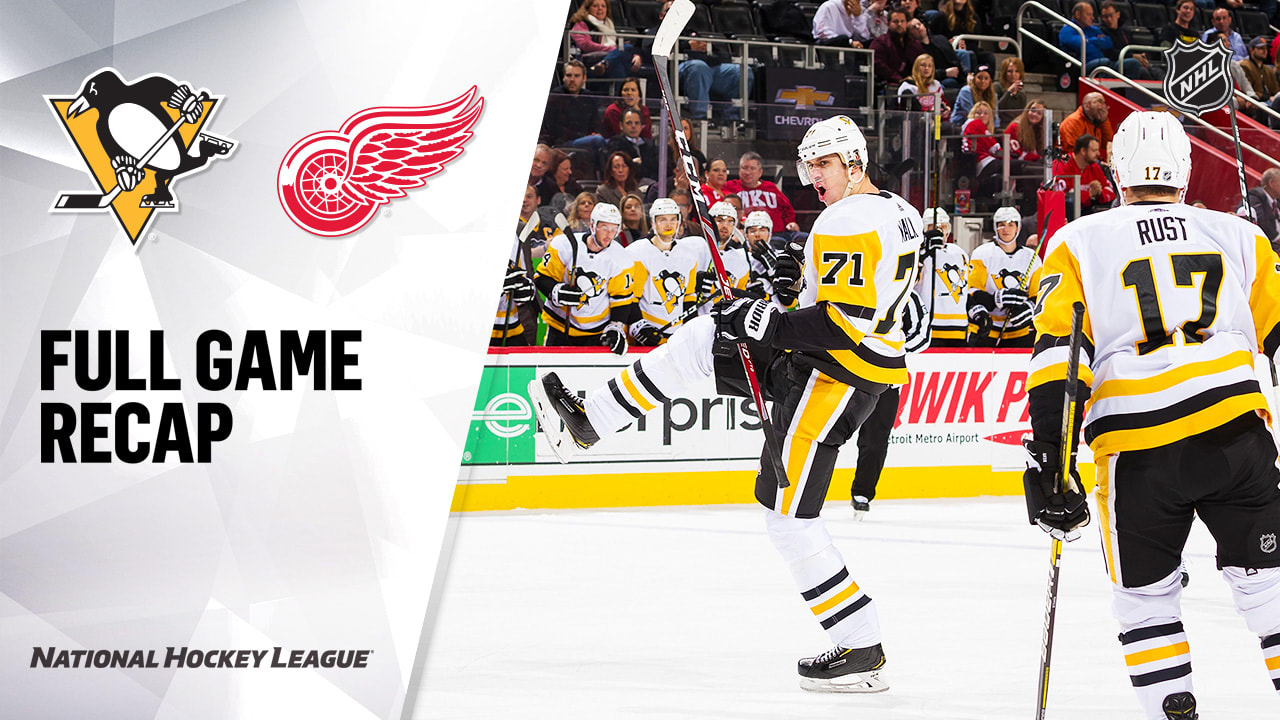 Recap: PIT 5, DET 3 | Pittsburgh Penguins