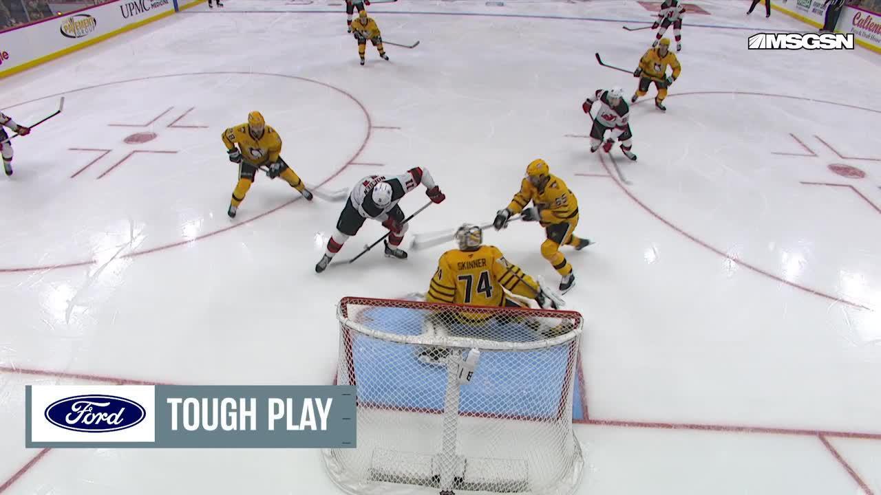 NJD@PIT: Hughes scores PPG against Stuart Skinner | New Jersey Devils