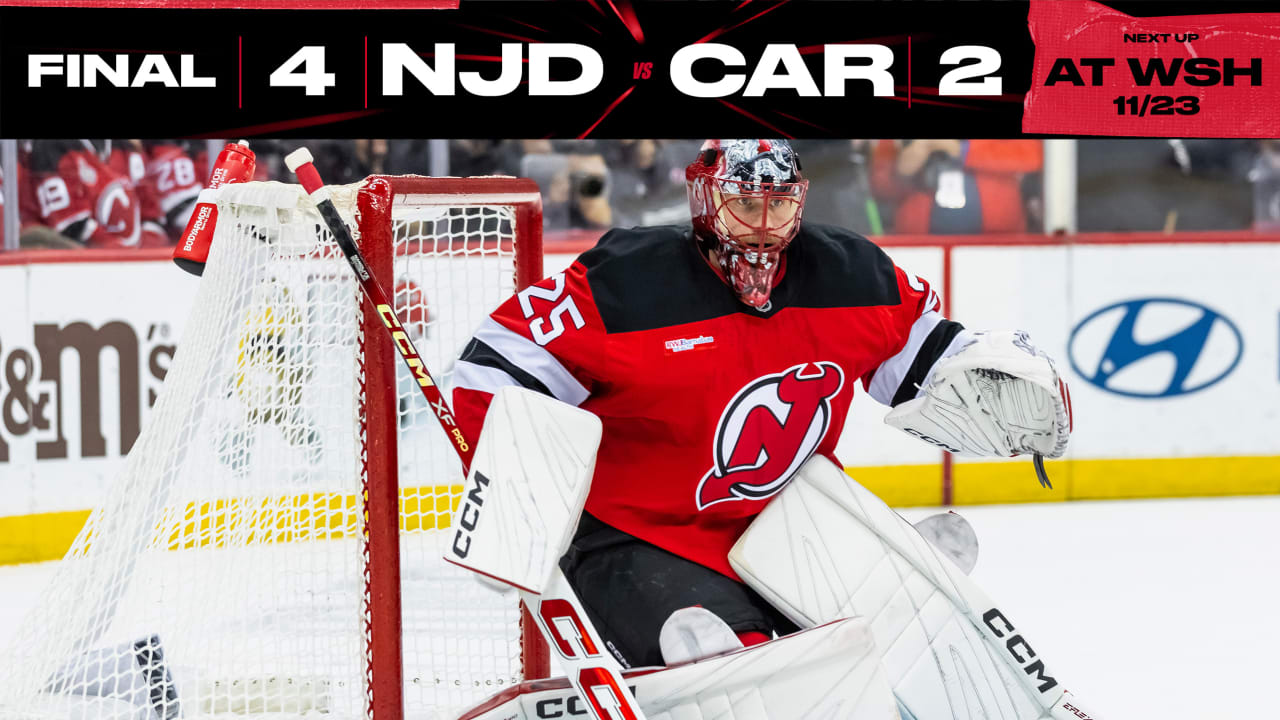 Devils Win in Markstrom's Milestone Night | GAME STORY | New Jersey Devils