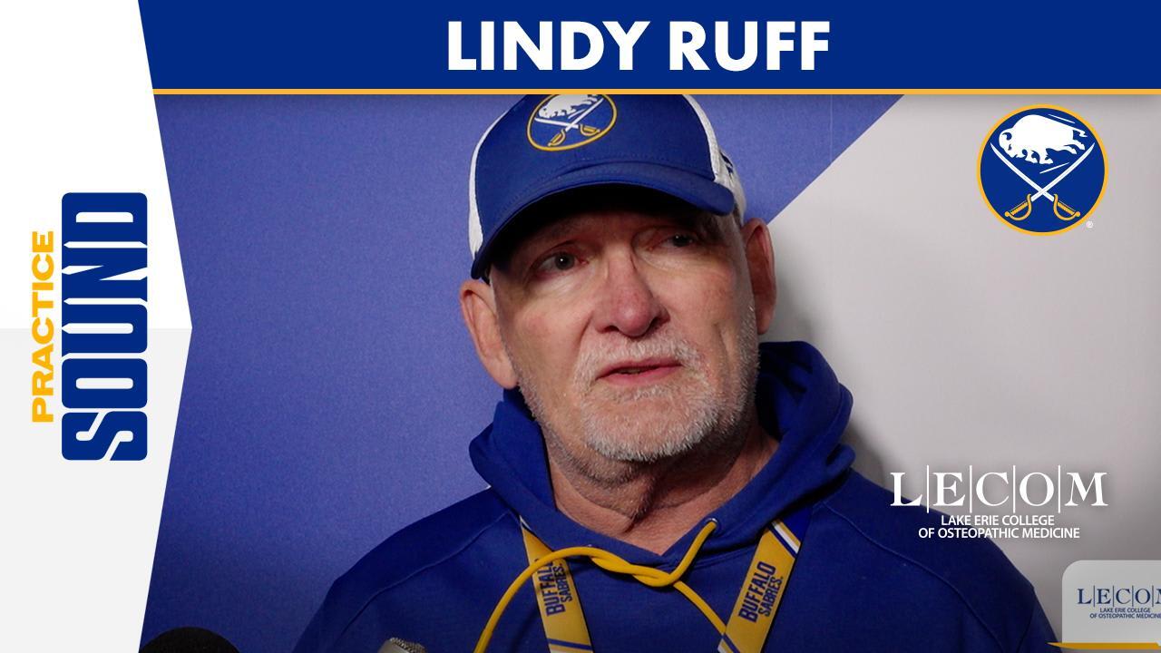 Ruff | Practice | Buffalo Sabres