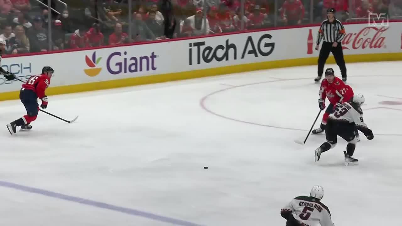 ARI@WSH: Kesselring scores goal against Charlie Lindgren | NHL.com
