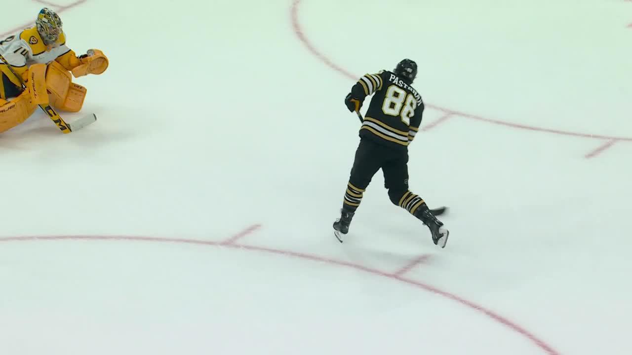 Pastrnak scores on penalty shot | NHL.com